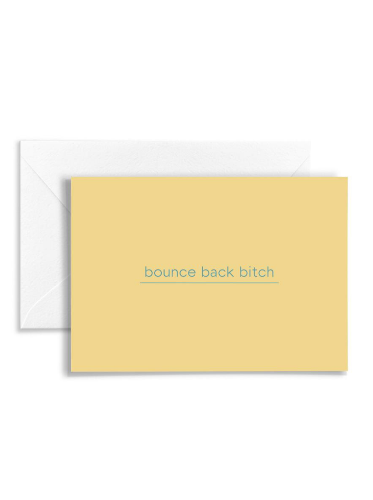 Bounce Back Get Well Card – Therapy Clothing & Co